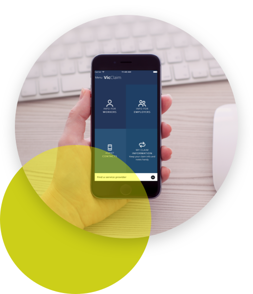 WorkCover Online - "VicClaim" App - Robinson Gill